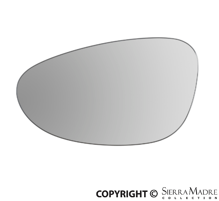 Porsche Exterior Mirror Glass - Left - Boxster 97-04 996-731-035-01