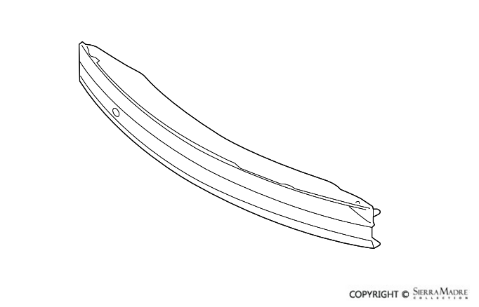 Porsche Front Bumper Carrier - Reinforcement 05-13 997-505-141-06 ...