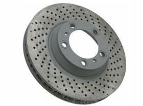 Porsche Front Right Brake Disc, 996Turbo/997 (01-10) Sebro 996-351-410 ...