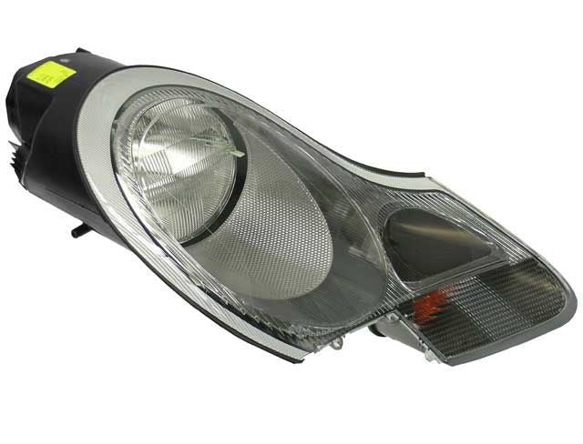 Porsche Headlight Assembly with Clear Turn Signal Lens - Halogen - 911
