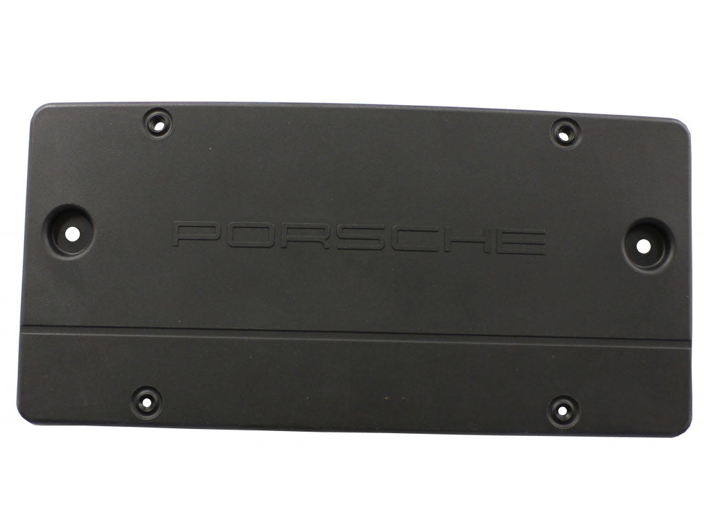 Porsche License Plate Bracket - Boxster/Cayman 05-10 987-701-107-01-01C ...