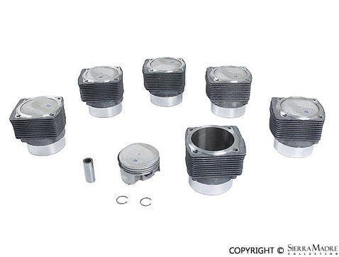 Porsche Piston And Cylinder Set - 911 3.2 Engine 86-89 930-103-990-01 ...