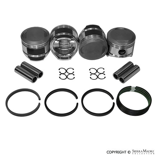 Porsche Piston Set - 86mm - 356C 64-65 008-11-86SP | Sierra Madre ...