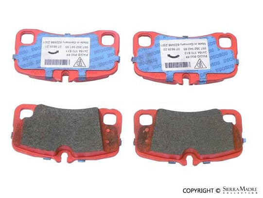 Porsche Rear Brake Pad Set - 911 10-11 997-352-947-95 | Sierra Madre ...