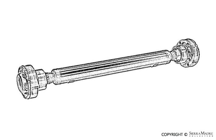 Porsche Rear Cardan Shaft - Driveshaft - Transfer Case to Differential ...