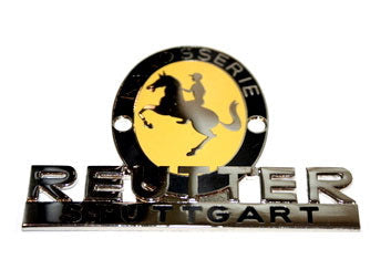 Porsche Reutter Stuttgart ID Badge - 356 | 1950-1953 644-723-001-00 | Sierra Madre Collection ...