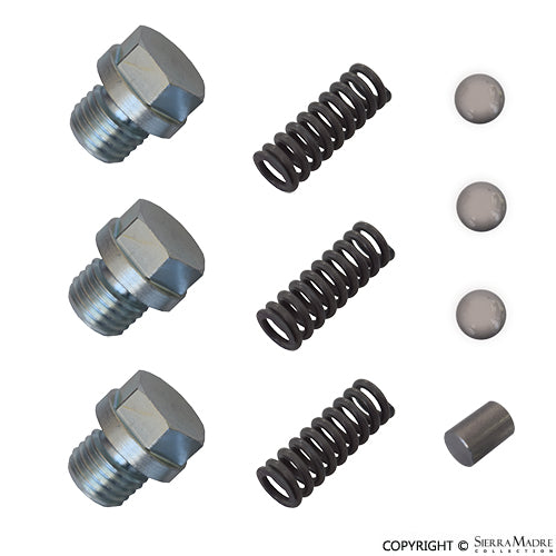 Porsche Shift Rod Spring Lock Kit - 644/716/744 Trans. 999-065-001-10S ...